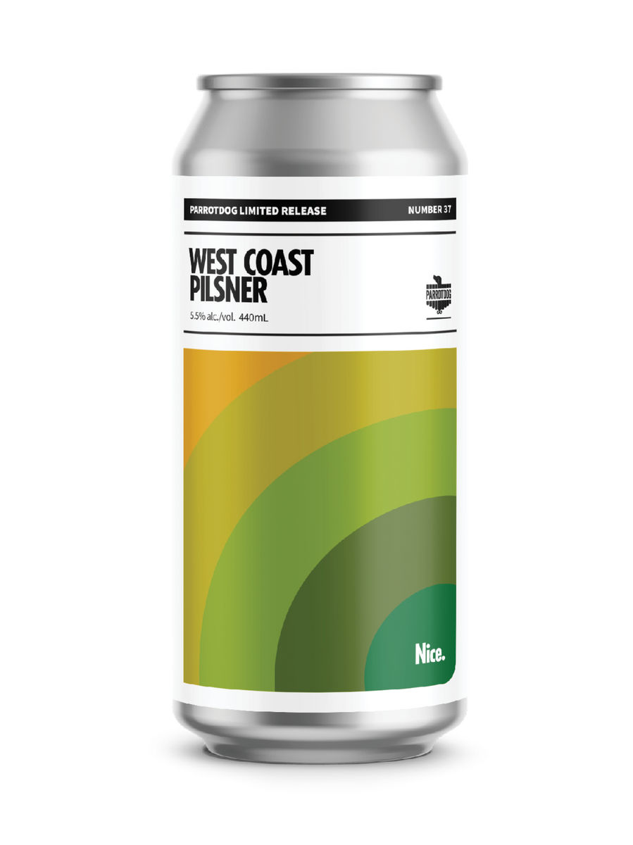 West Coast Pilsner | Limited Release 37 | 440ml Can – Parrotdog
