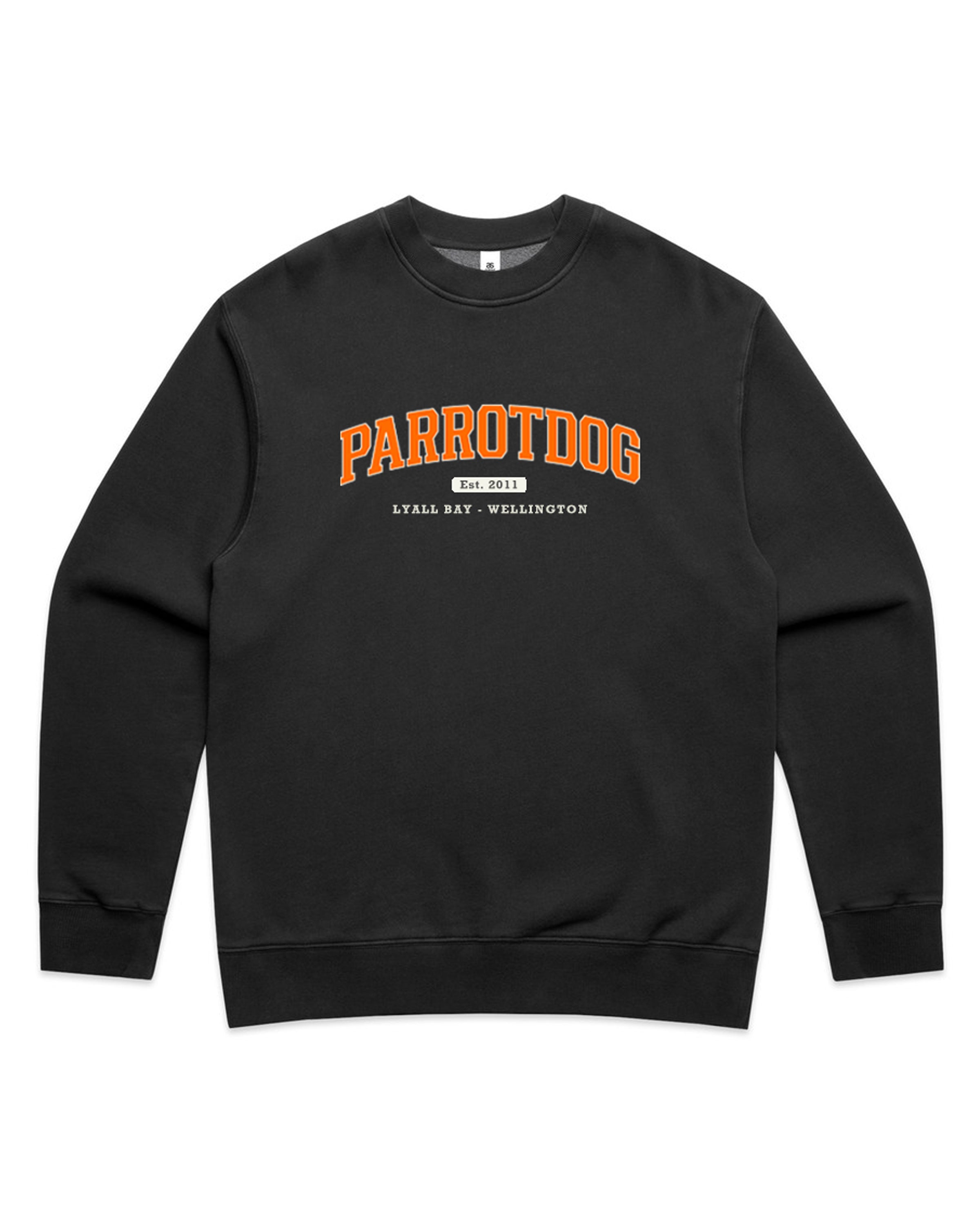 Parrotdog Raptors Team Crew | Washed Black